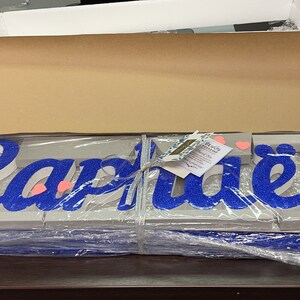 Big 3D Name One Number Crown From Styrofoam First | Etsy