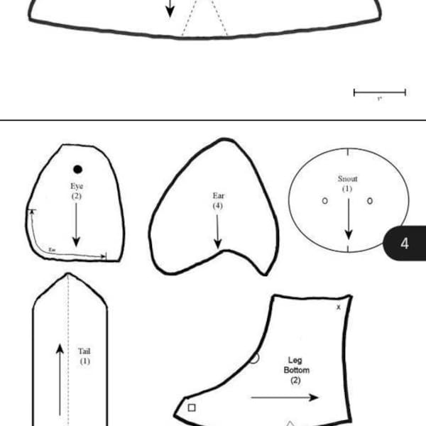 Pig Sewing Pattern - Etsy