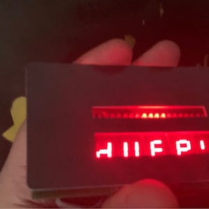 Knight Rider Mini Voicebox Display KITT LED Vu-meter | Etsy