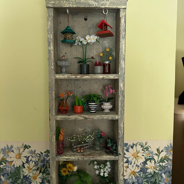 Curio Wall Shelf for the Display of Collectables Antiques Knick Knacks ...
