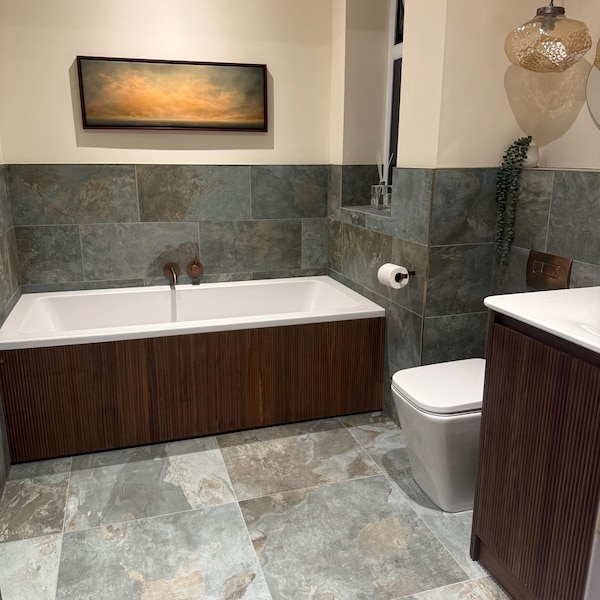 Vintage Spring Meadow Forest Landscape Wall Art, Long Horizontal ...