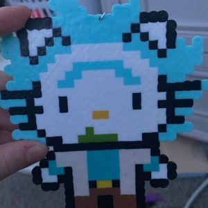 Pika-rick Pikachu Rick Perler - Etsy