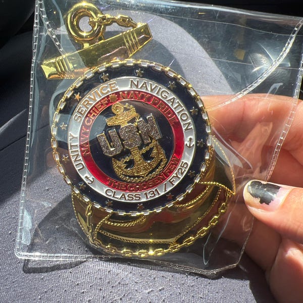 USN E4/E5/E6 Black Crow With Digital Multi Camo Paracord Neck Lanyard ...