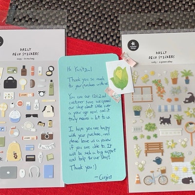 Daily Letter Set Series II Cute Letter Set, Kawaii Letter Set, Cute ...