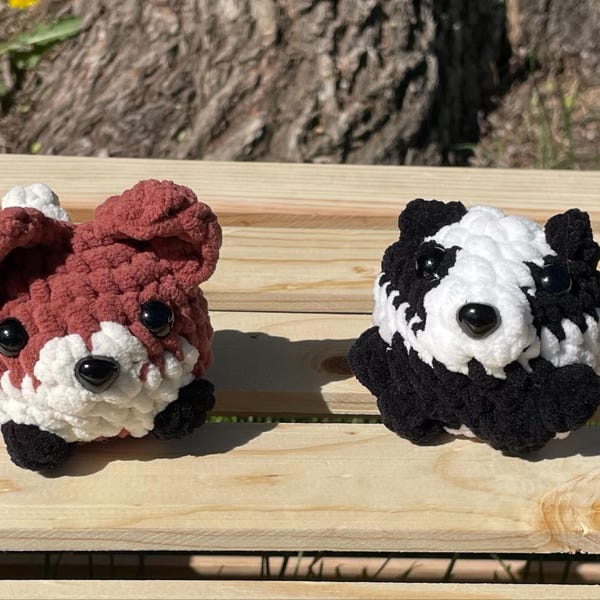 Little Critters No Sew Burrow Buddies Crochet Pattern 7 Pack (toad ...