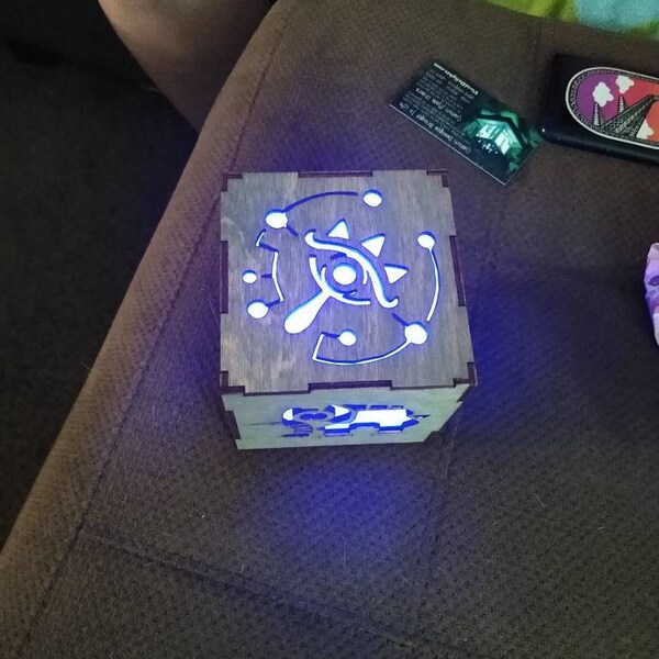 Zelda Breath of the Wild Divine Beast Inspired Lantern - BOTW Sheikah ...