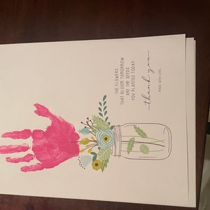 I Love You BERRY Much Handprint Art, Preschool Father's Day Craft for ...