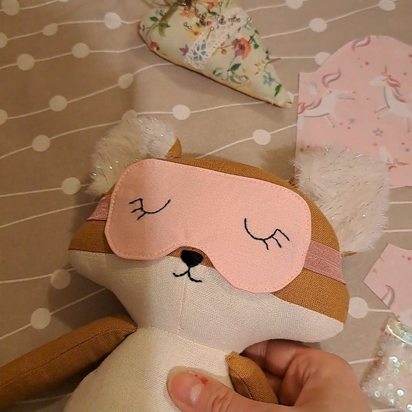 Doll Pyjama PDF Sewing Pattern and Tutorial - for Studio Seren Stuffed ...