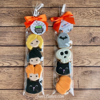 Happy Halloween Treat Bag Toppers/ Cookie Treat Bag Toppers/ Printable ...