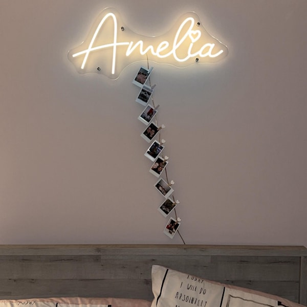 Custom Neon Sign for Kids Bedroom, Custom Name Neon Sign, Home Decor ...