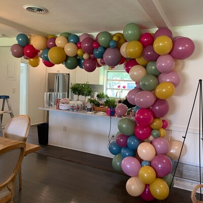 Spring Meadows Balloon Garland Kit / Floral Balloon Arch, Boho ...