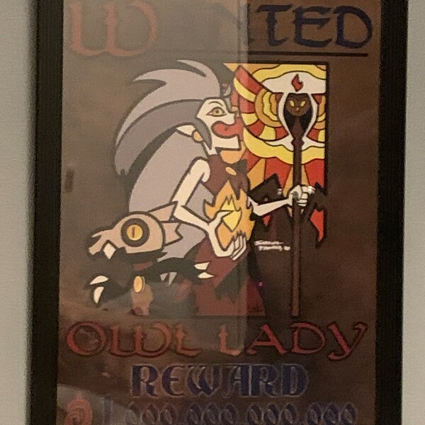 Eda's Wanted Poster Print - Etsy