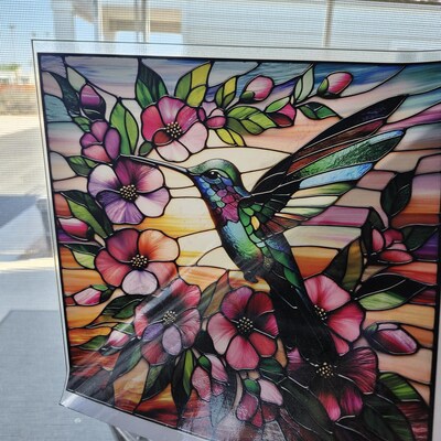 Cat Bat Back Side Acrylic Window Hanging, Gothic Cat Lovers Gift, Funny ...