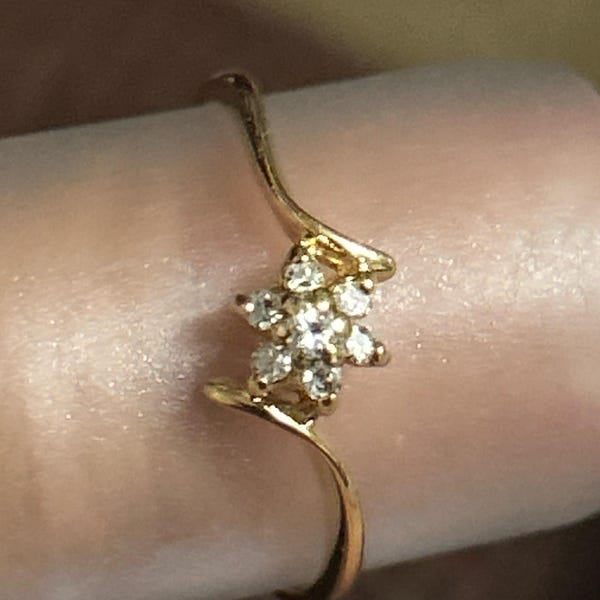 10k Puff Gold Hoops | Accent Texture Design | Nickel Size | Light ...