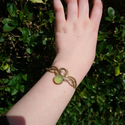 Elven Bracelet Celtic Bracelet Wire Wrapped Bracelet Elven - Etsy