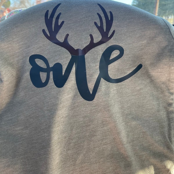 One SVG File | Wild One | Decal File | Woodland | Deer | Antlers ...