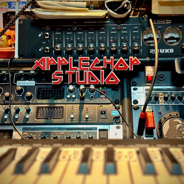 3d Printed Personalized Metal Rock Name Plate I 70s 80s I Desk Sign I ...