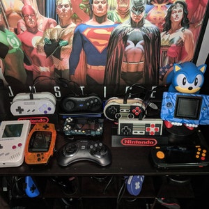 Nintendo Switch NES NES30 8bitdo Controller Holder - Etsy