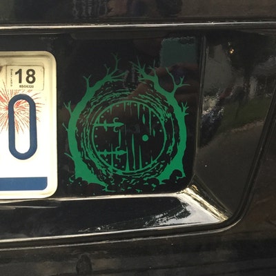Hobbit Door Vinyl Decal - Etsy