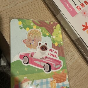 Purrfect Tan Holographic Sticker Sheet - Etsy