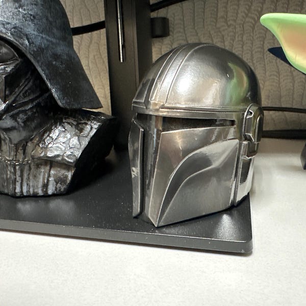 Mini Mandalorian Helmet | Mando Scifi Collectible | 3D Printed Hand ...