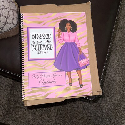 Prayer Journal, African American Journal, Bible Study, Black Woman ...