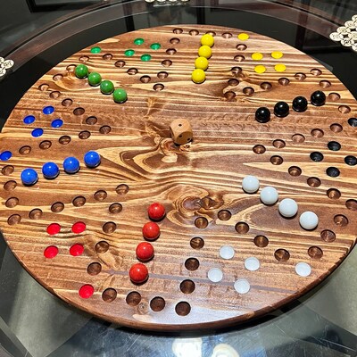 Family Game Night Wahoo Game Board, 8 Player Wahoo, Octagon Aggravation ...