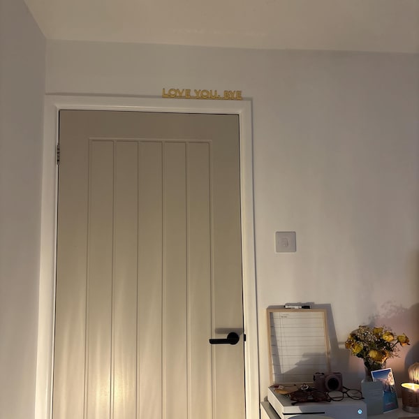 Dramatic Exit Sign Door Topper, House Decor, Wall Shelf Sign, Shelf ...