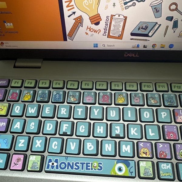 Mechanical Keyboard Sticker | PC Vinyl Decals Skin | Desktop Keyboard ...