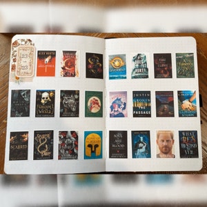 Waterproof Hand-cut Custom Book Cover Vinyl Matte Stickers for Book ...