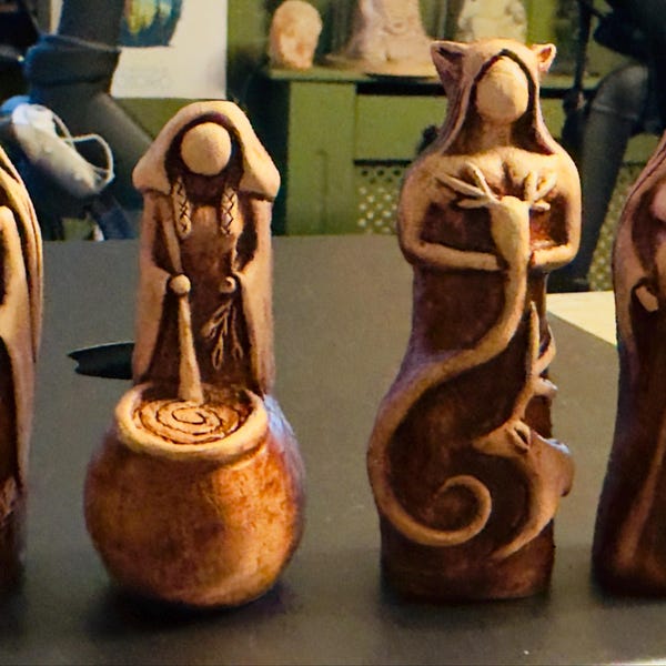 Norns Statue Goddess Norns Figurine Wyrd Verdandi Skuld Are Deities in ...