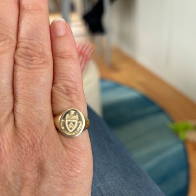 Solid Gold Diamond College Class Rings, Women's Class Ring, Gold ...