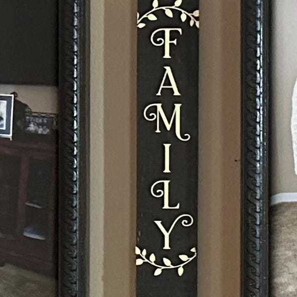 Vertical Diamond Swirls Welcome Vinyl Decal Vertical Welcome Vinyl ...