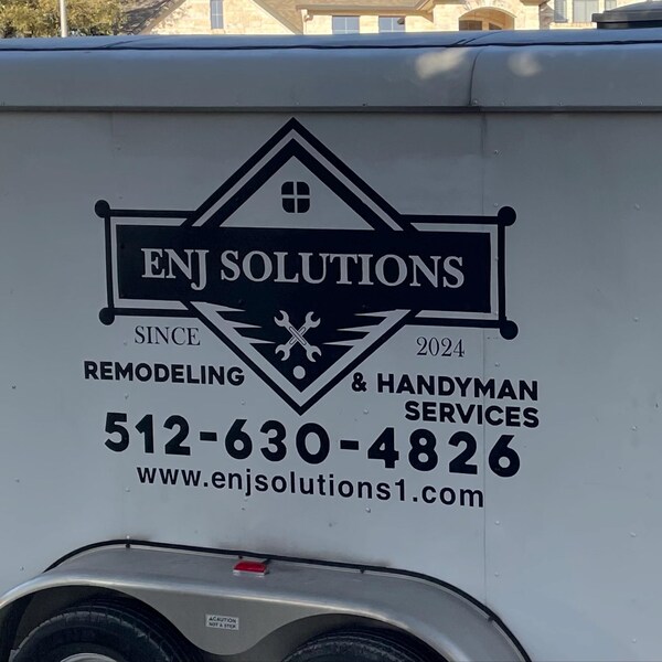 Trailer Vinyl Lettering, Enclosed Trailer Signs, Custom Advertising ...