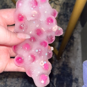 Frog Spawn Slime axolotl Eggs Unscented Stretchy Frogspawn Crunchy ...