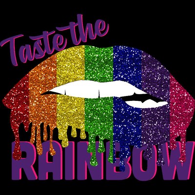 Taste the Rainbow SVG, Eps, Png and Dxf Digital Design File - Etsy