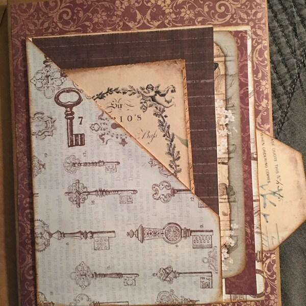 Festive Felicitations Christmas Collage Papers - DIGITAL - Etsy