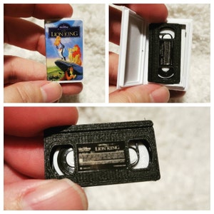 Mini 1:6 VHS K-Z Titles Tapes Choose the Movie Retro - Etsy