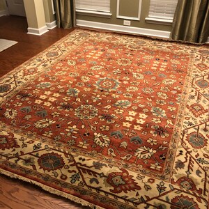 8'x10' 9'x12' 10'x14' 12'x15' Rug Beige Tala Chunky Hand Braided Rug - Etsy