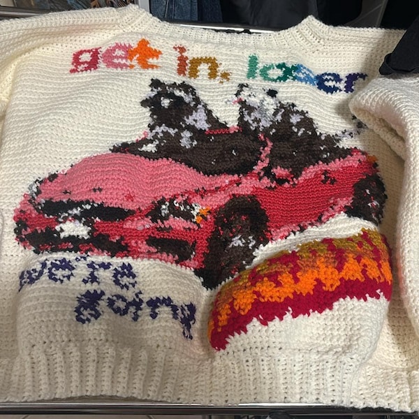 Crochet Pattern - the Cursed Sweater - Etsy