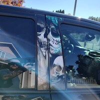 X2 Custom Quarter Window Decals Honeycomb Set for Both Sides Custom ...