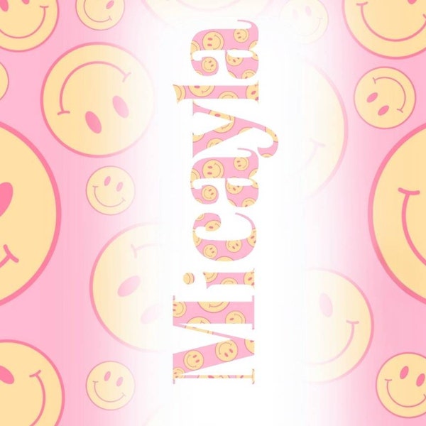 Neon Smiley Seamless Design, Neon Pattern, Digital Seamless Design ...