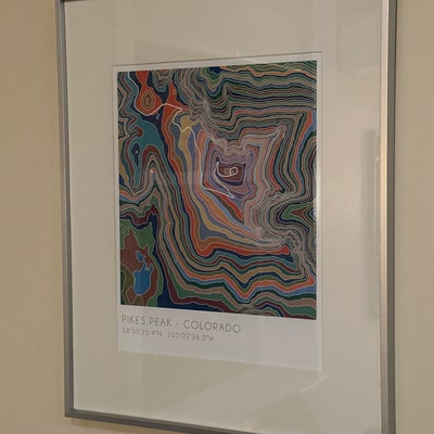 Personalized Retirement Gifts, Custom Map, Watercolor Print, Priest ...