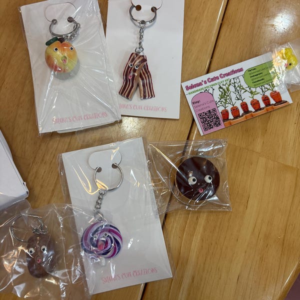 Funny Face Carrot Handmade Clay Sculpture Wall Art, Silly Clay, Food ...