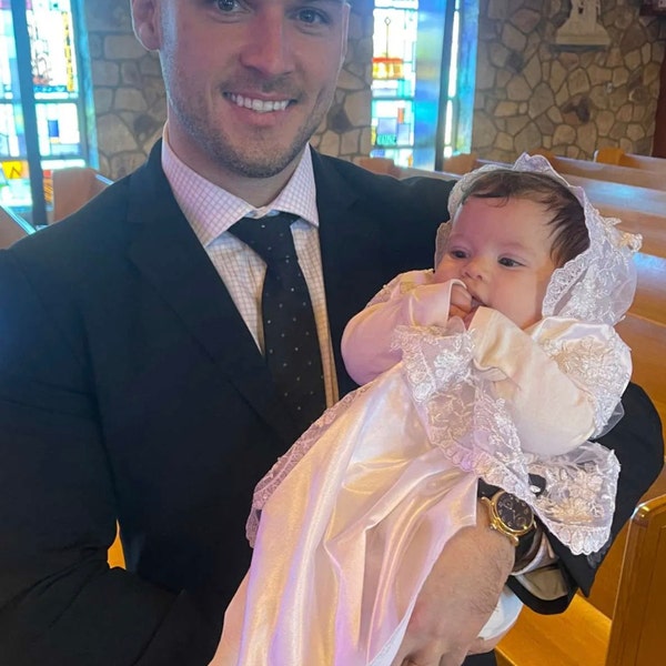 Flower Girl's Veil, First Holy Communion Veil, Baptism Veil, Lace Veil ...