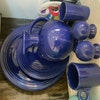 Fiesta Ware Retired Periwinkle Blue Mini Disk Pitcher or Creamer ...