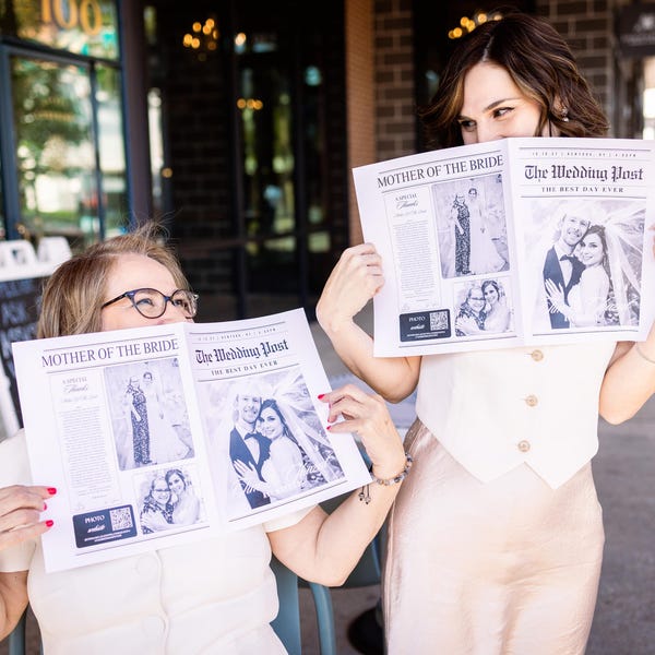 Canva Business Newspaper Template, Custom Newspaper for Photoshoot ...