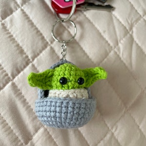 Handmade Chunky Mushroom Crochet Keychain Cute Themed - Etsy