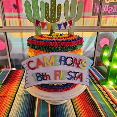 Coco Theme Cake Topper, Fiesta Mexicana Theme Cake Topper, Coco Theme ...