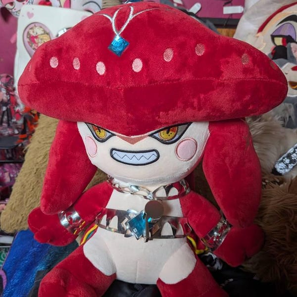 The Legend of Zelda Sidon Stuffed Plush Toys, Tears of the Kingdom ...